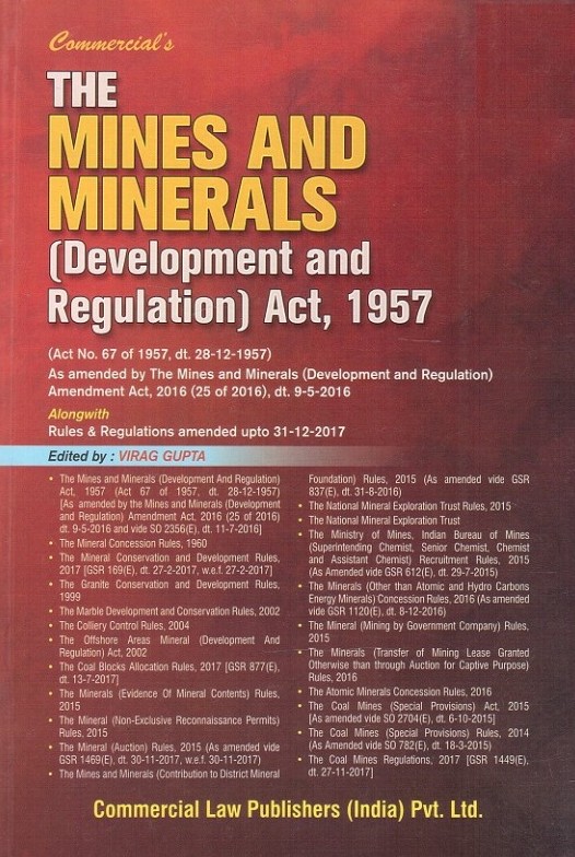 The Mines & Minerals (Development and Regulation) Act, 1957